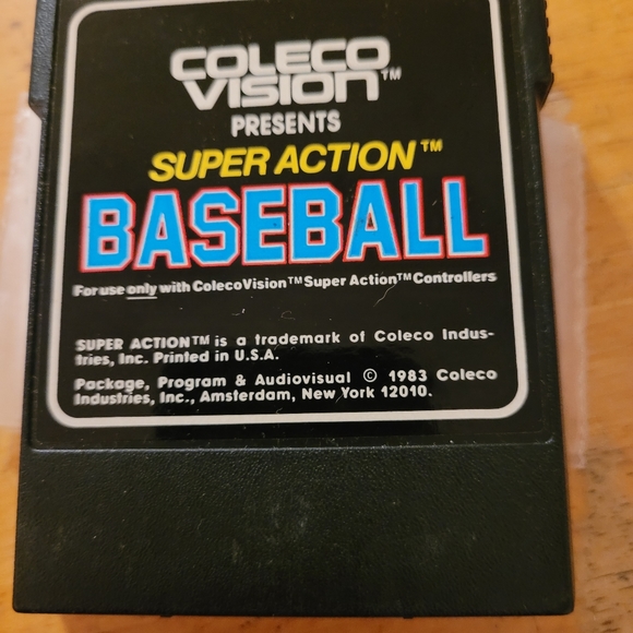 coleco vision | Video Games & Consoles | Vintage Super Action Baseball ...